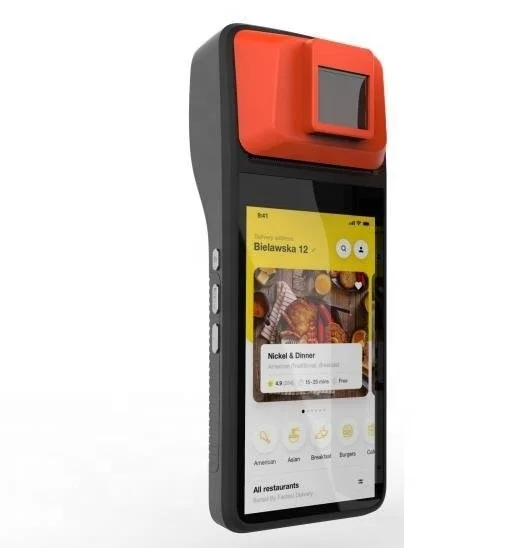 Fingerprint Scanner POS Mobile Terminal with Thermal Printer