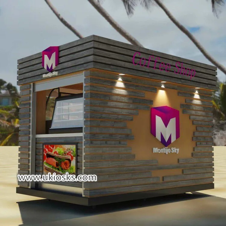 Outdoor Food Kiosks - Modern, Attractive, and Durable
