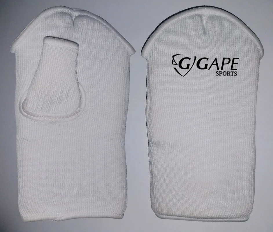 Elasticated Unisex Hand Mitts for Sports Training Padded Rubber Karate ...