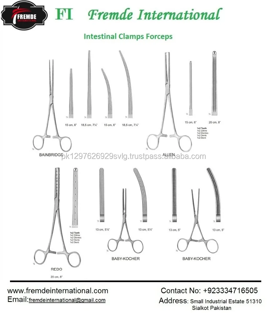 Allen Intestinal Forceps