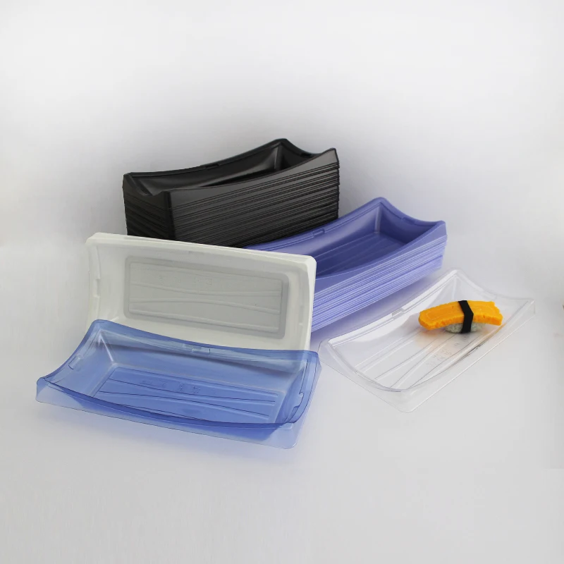 Small Disposable Plastic Food Packaging Box For Sushi Tray Food ...