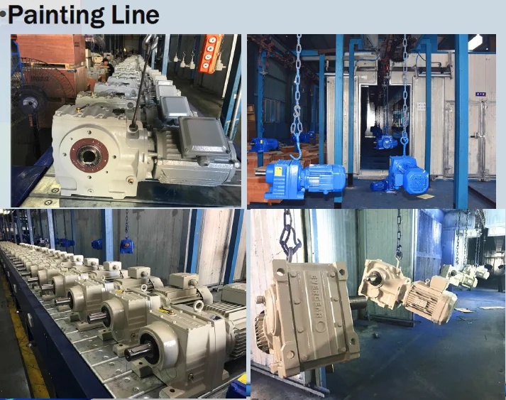 S Series Transmission Gearbox Helical Gear Speed Reducer Helical ...