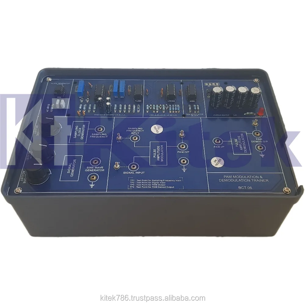 PAM Modulation/demodulation Communication Trainer Kit