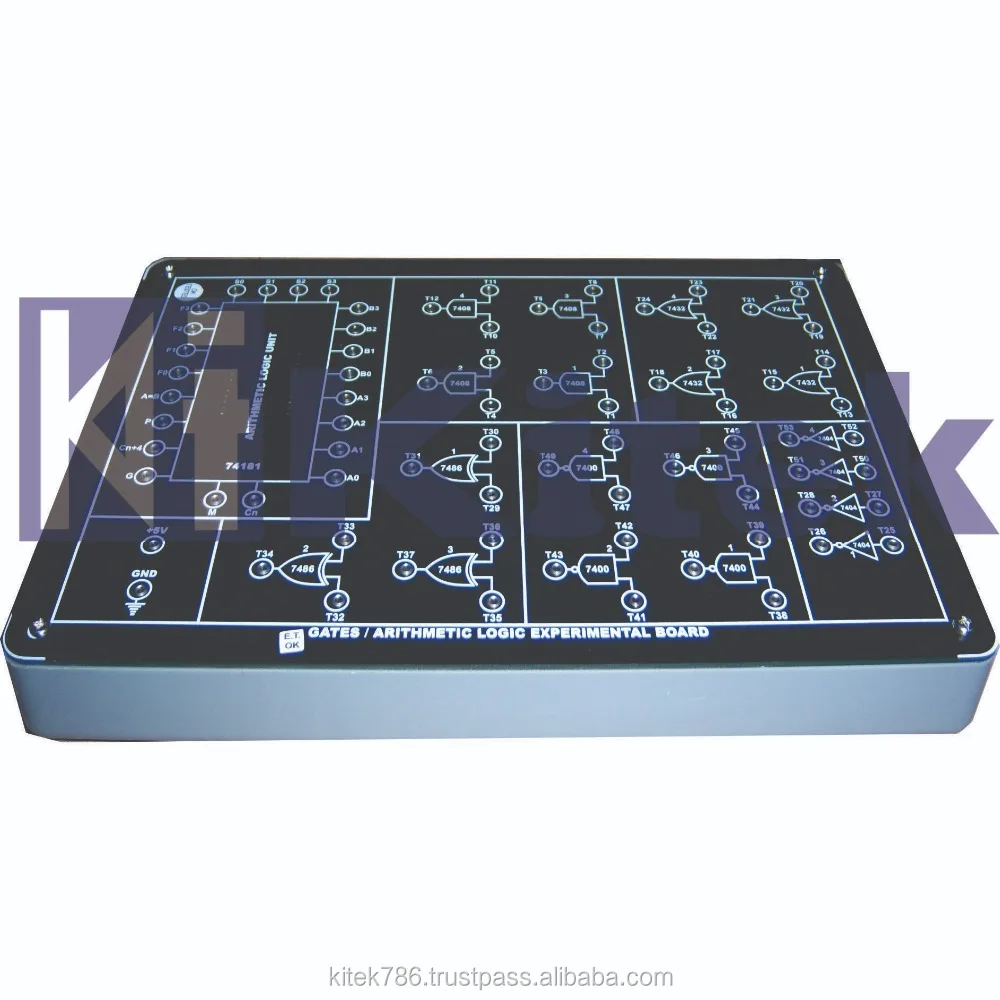 Logic Circuit Trainer Kit - Digital IC Training System