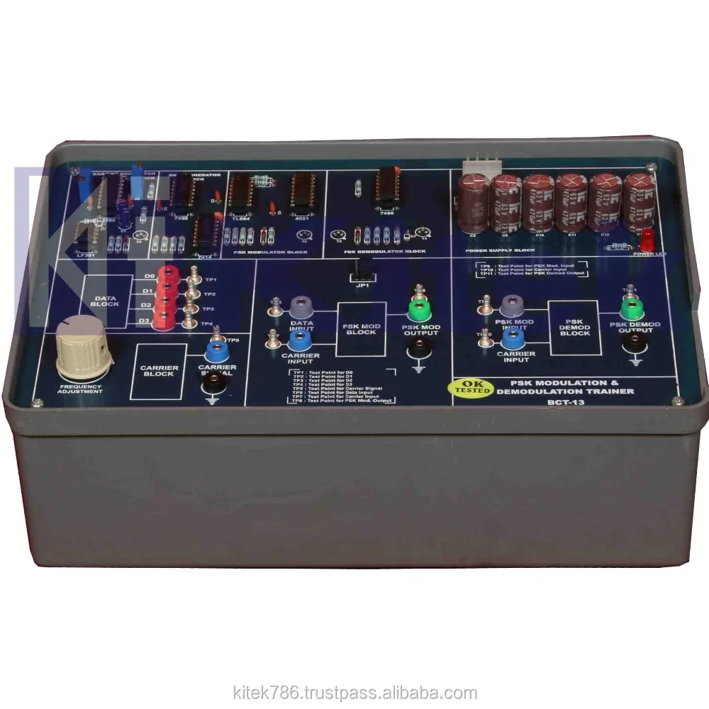 Psk Modulation / Demosulation Communication Trainer Kit / Communication ...