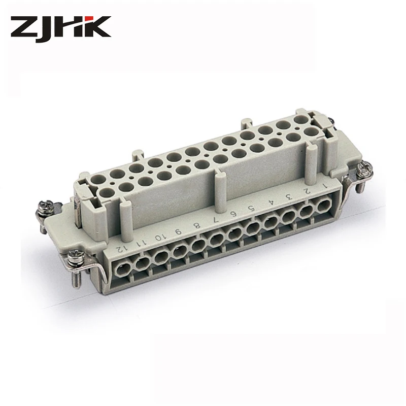 Zjhk Multi Pin Heavy Duty Connector,24 Pin Electrical Plugs Sockets For ...