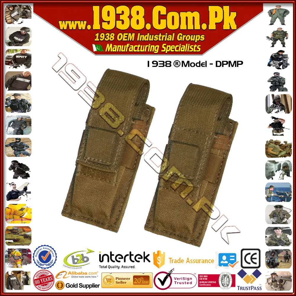 Pistol Mag Flashlight Pouch Ems Medical Gear Duty Bag - Buy Tactical ...