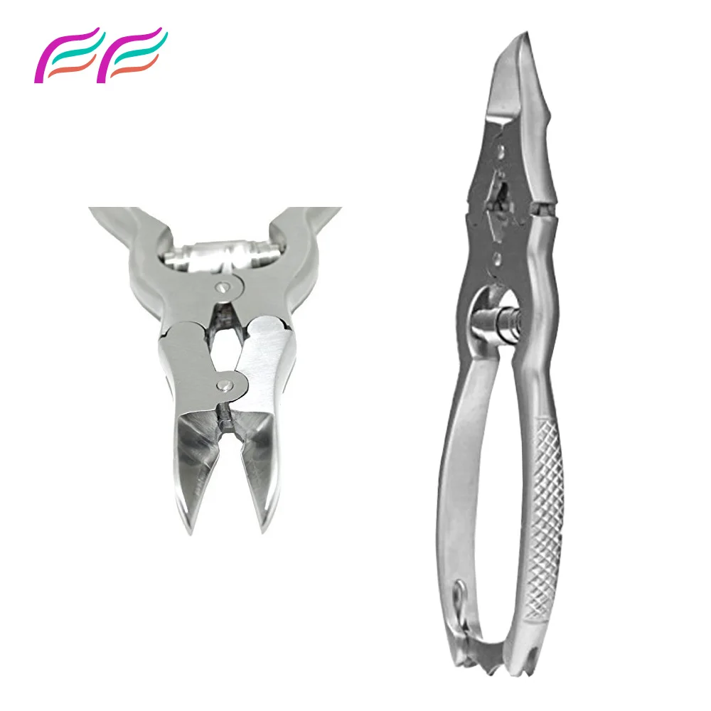 Surgical Grade Stainless Steel Nail Cutter Set Custom Logo Nail Cuticle ...