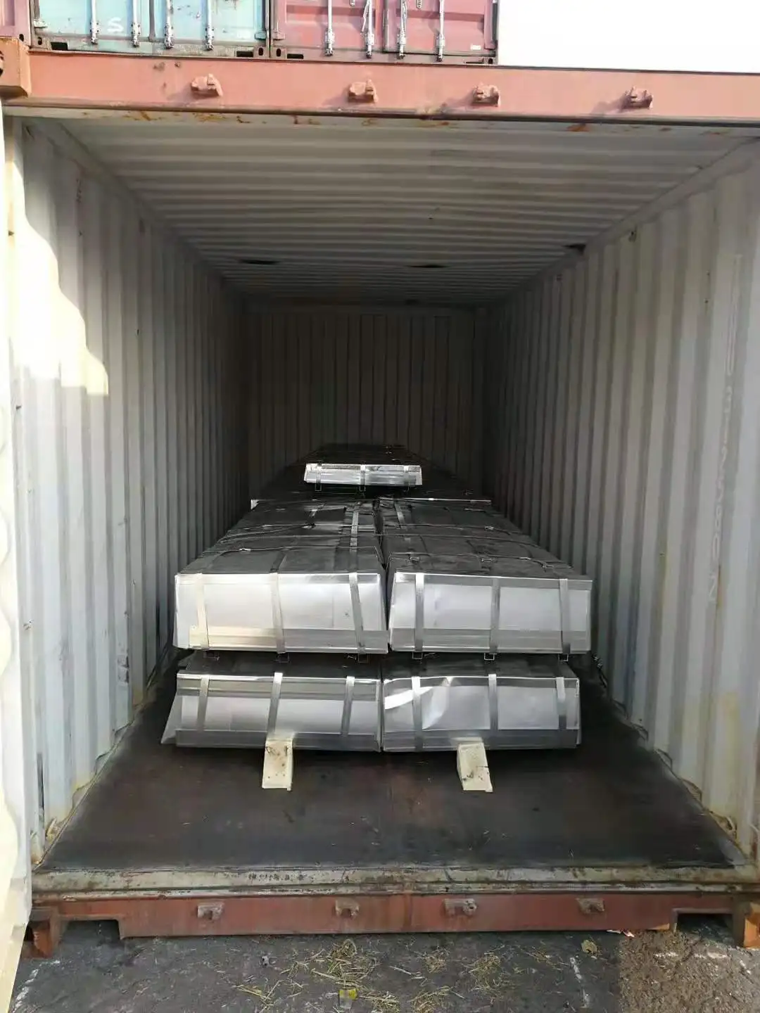 Galvanized Corrugated Roofing Steel Sheet Az20g/m2 Az40 Galvanized ...