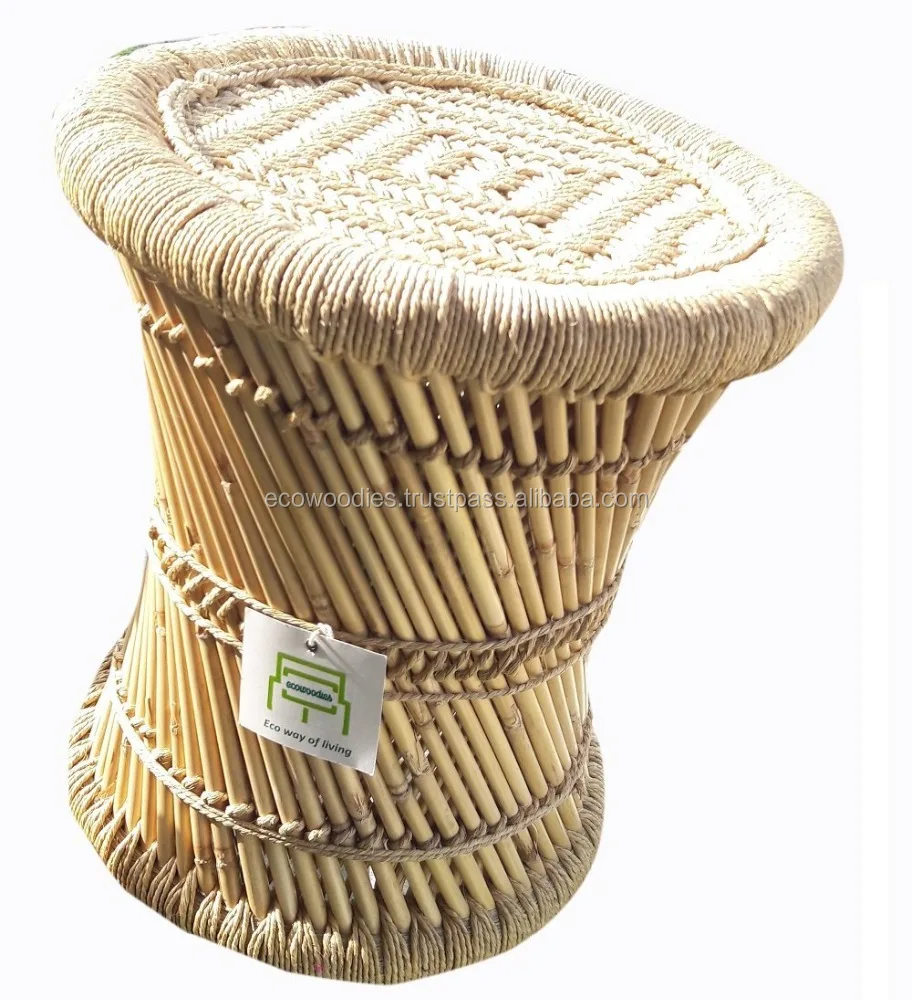 Eco-friendly Bamboo Footrest Stool - Perfect for Any Room