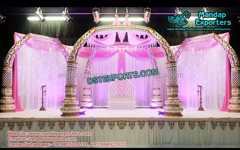 South Indian Wedding Decoration Vinayaka Mandapam