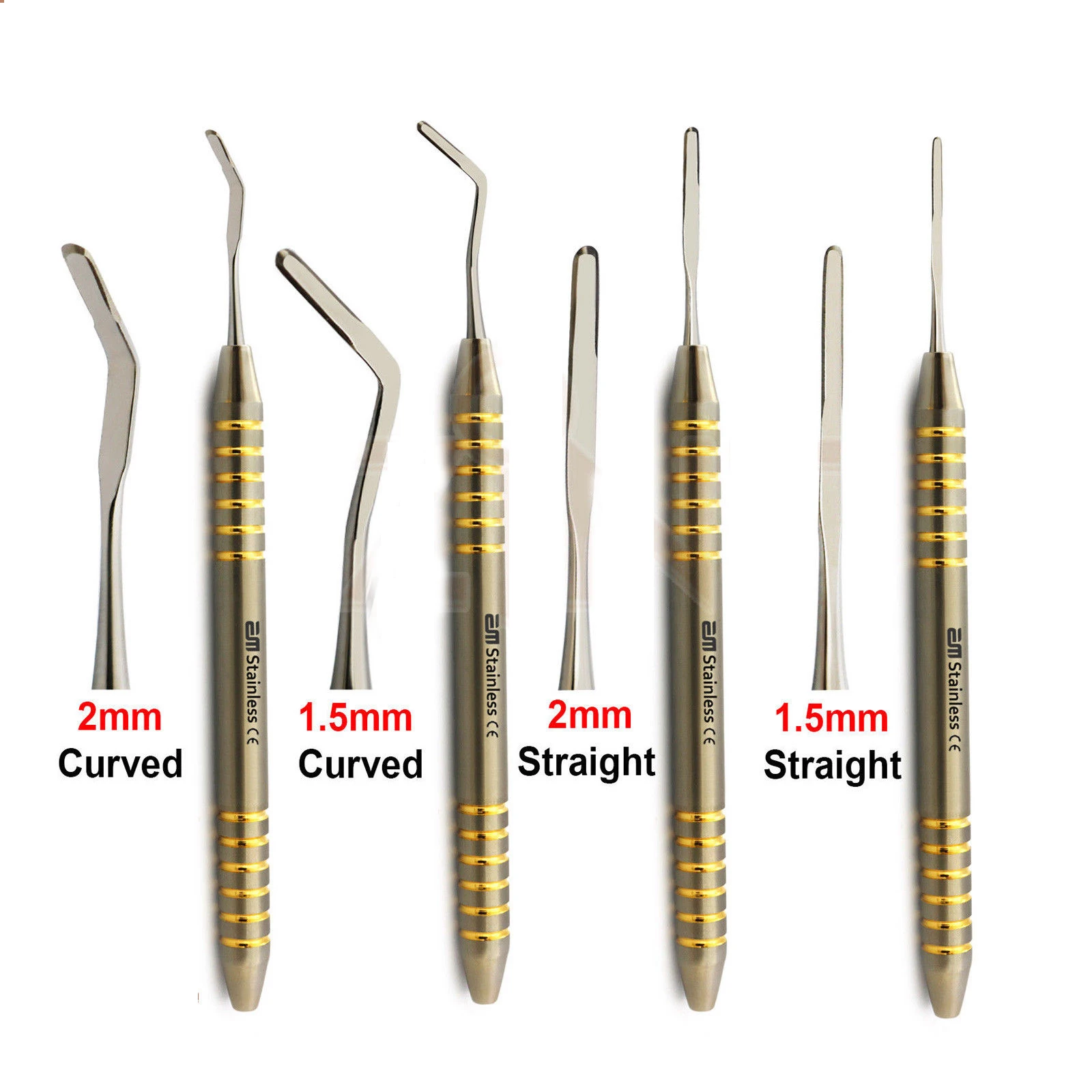 4 pieces Periotomes Atraumatic Extraction Periodontal Ligament Cut ...