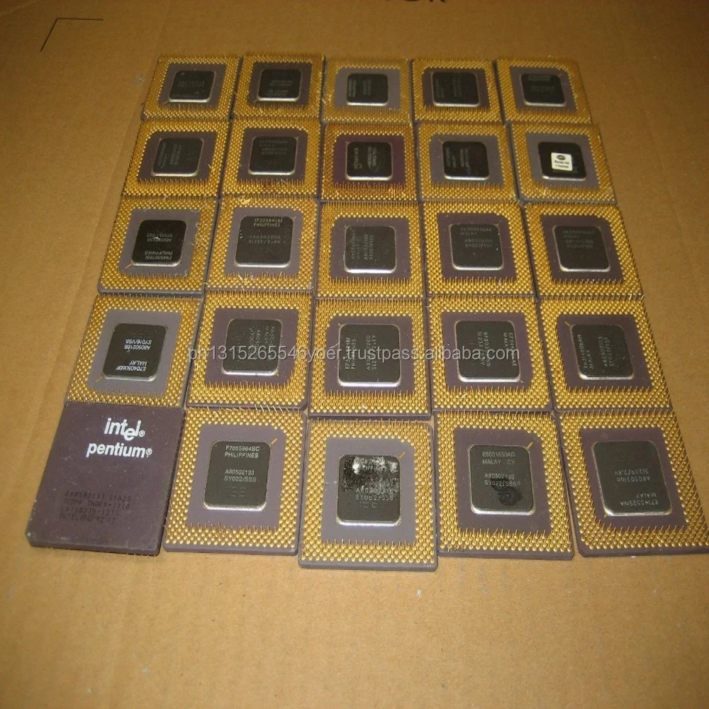 Cpu Ceramic Processor Scraps And Computer Motherboard Scraps - Buy ...
