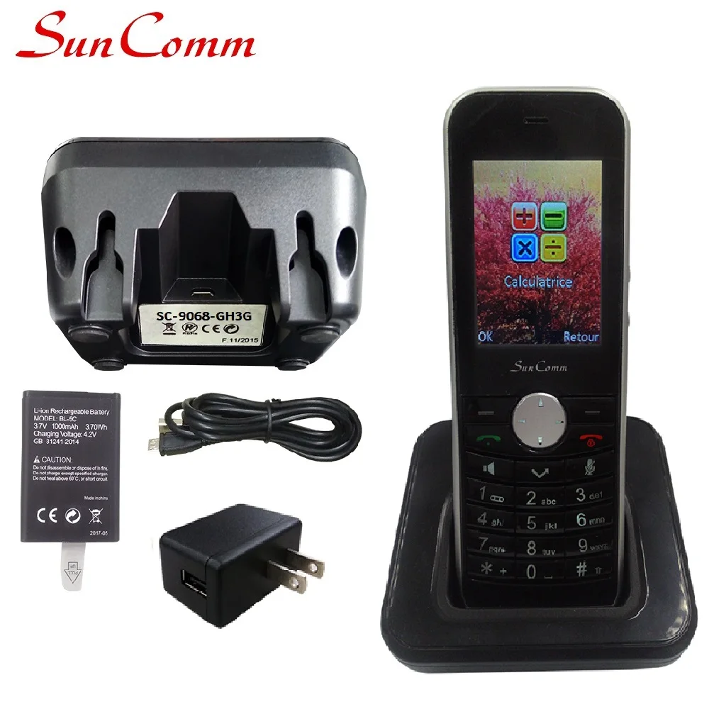 Wifi Ip Phone Ip Hotel Phone Ip Pbx Phone System 2sip Lines Sc-9068-wpd ...