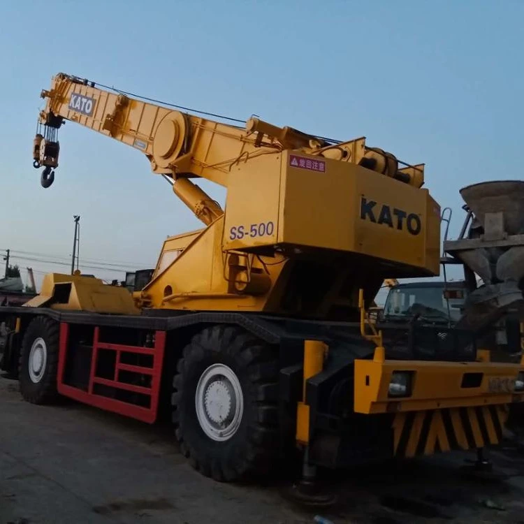 Used Kato Ss500 50ton Rough Terrain Truck Crane - Buy 50 Ton Crane,Used ...