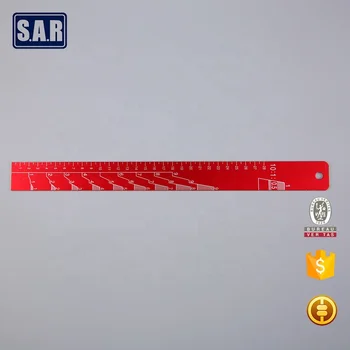 35cm Measuring Aluminum Paint Mixing Ruler Sticks - Buy Paint Mixing ...