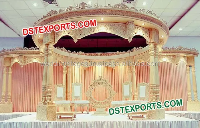 South Indian Wedding Decoration Vinayaka Mandapam
