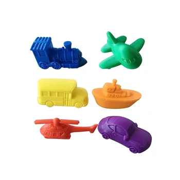 Transportations Math Counters 72pcs Vehicle Counters 6 Shape 6 Color ...