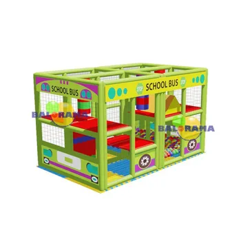 School Bus Playground 4x2x2m - Indoor Softplay Playground Manufacture ...