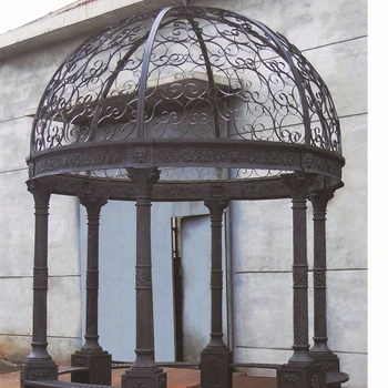 Antique Outdoor Round Metal Gazebo - Buy Metal Decorative Gazebo ...