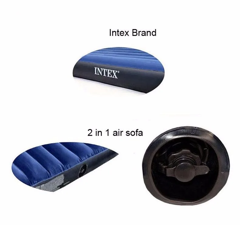 INTEX 68950 Classic Downy Inflatable Camping Air Bed - Durable & Easy ...