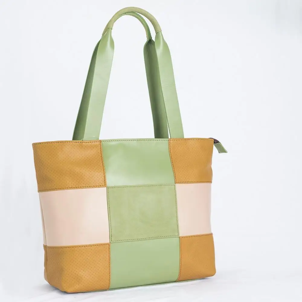 Cow Oily Nappa Finish Leather Goat Leather Cow Emboss Leather Girls ...