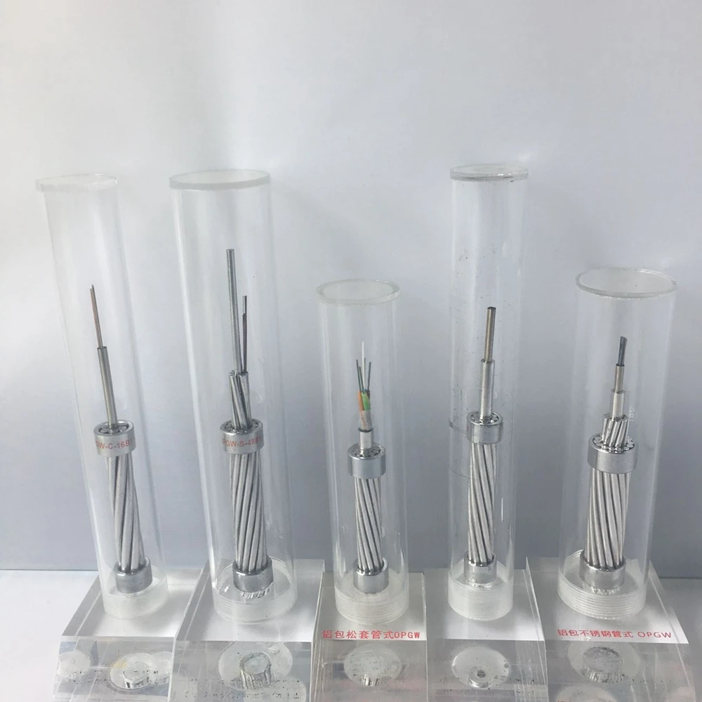 Overhead Line Composite Optical Ground Wire OPGW Fibre Optic Cable ...