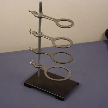 Heavy Duty Retort Stand Made Of Cast Iron Used For Science Experiment ...