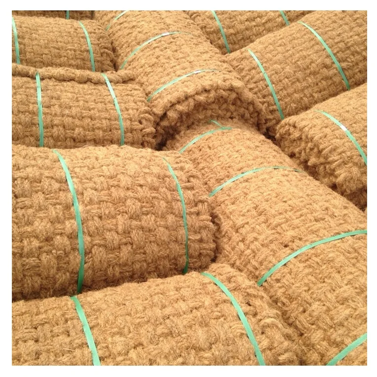 Mechanically Woven Coir Mat For One-step Erosion Control - Buy Coir Mat ...