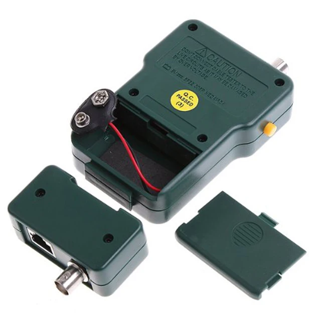 Multinetwork RJ45 BNC Cable Tester Meter - Automatic Coaxial Cable ...