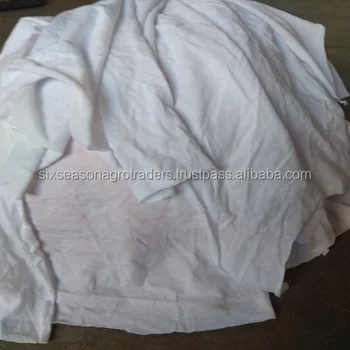 White Cotton Wiping Rags New Cotton Wiper Bales In Wholesale Shirt ...