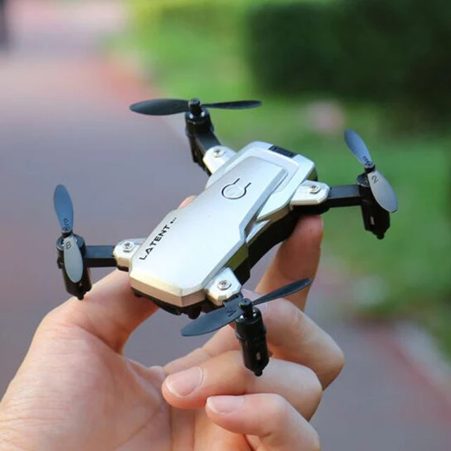 Dwi Dowellin Mini Folding Rc Quadcopter One Key Return Pocket Drone ...