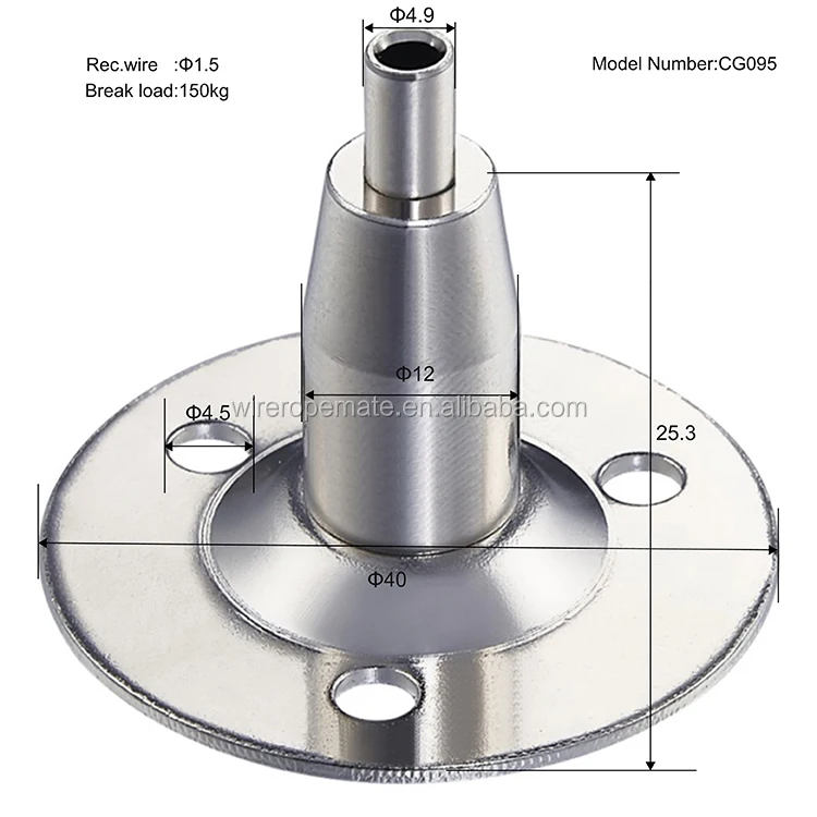 Adjustable Chrome One-Way Swivel Knuckle Joint Gripper