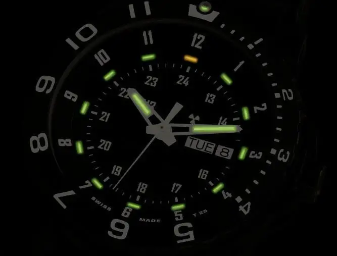High Quality Tritium Illuminated Smart Watch Premium Design 20mm Band ...