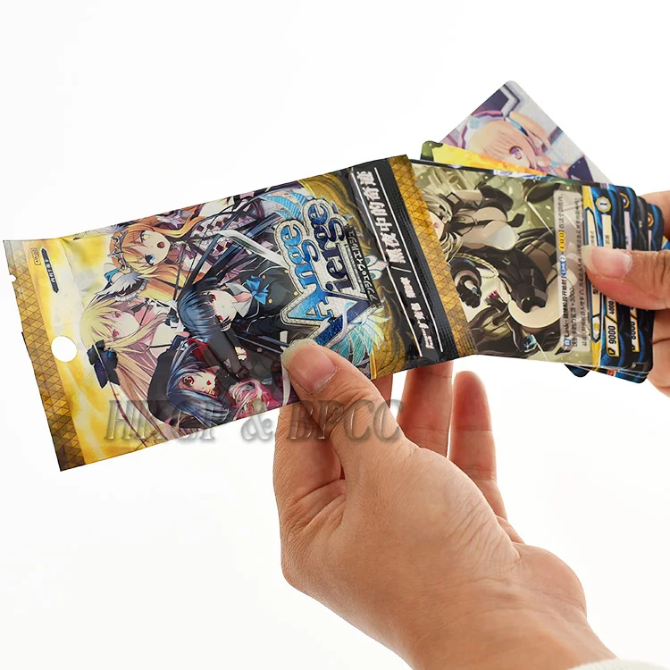 Custom Holographic Foil Trading Game Card Packs Printing - Buy Custom ...