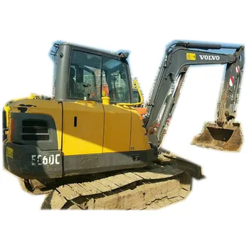 Used Volvo Ec60c Mini Crawler Excavators Sold Cheaply/volvo Ec55b Ec55c ...
