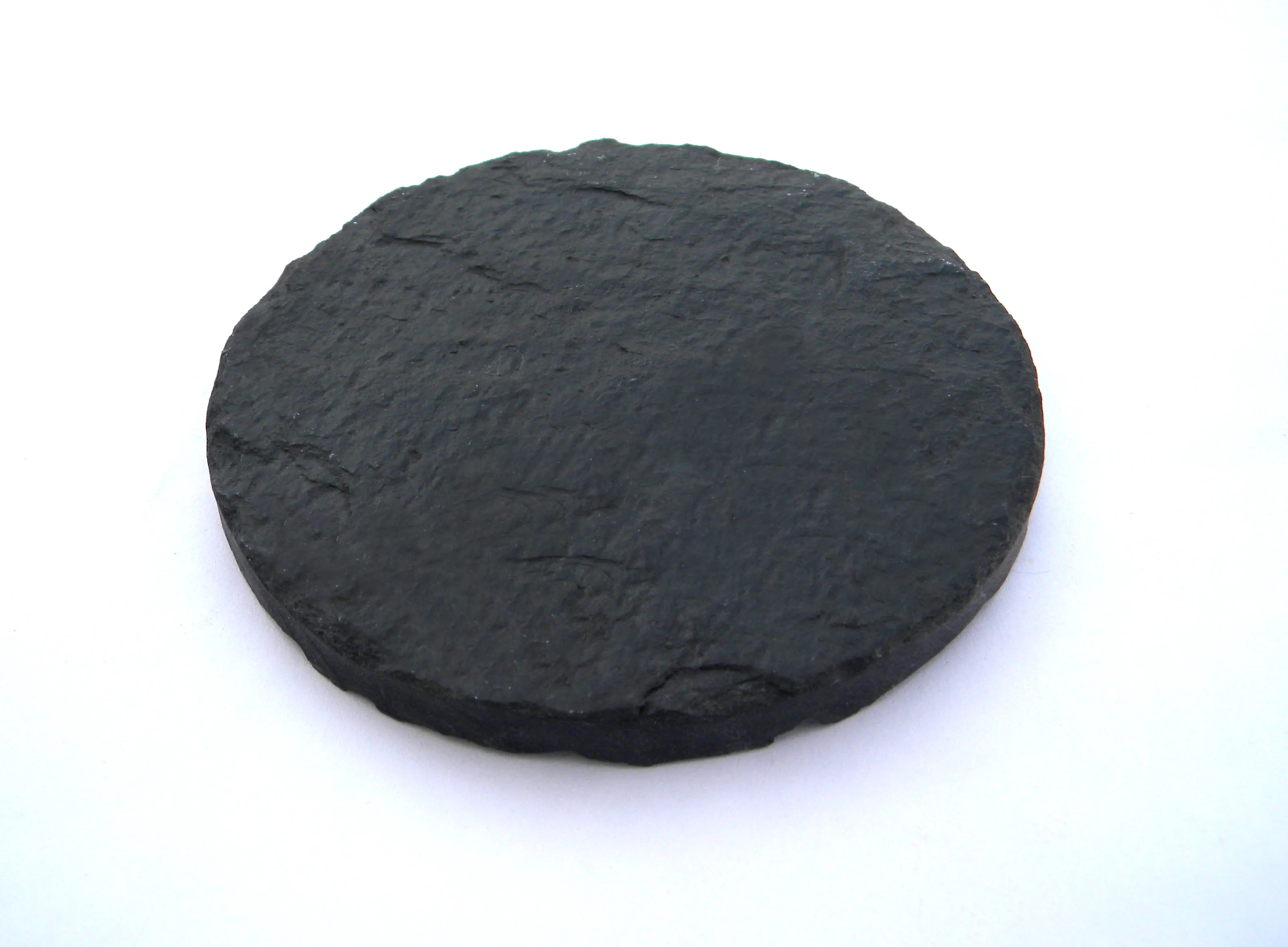 Natural Stone Slate Coaster With Rough Shaded Edges Chipped Edges ...