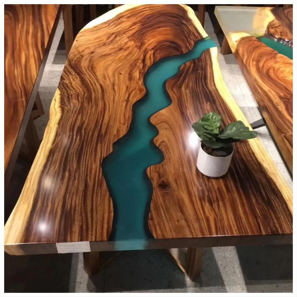 Factory Customize Size Rustic Modern Wooden Dining Table for ...