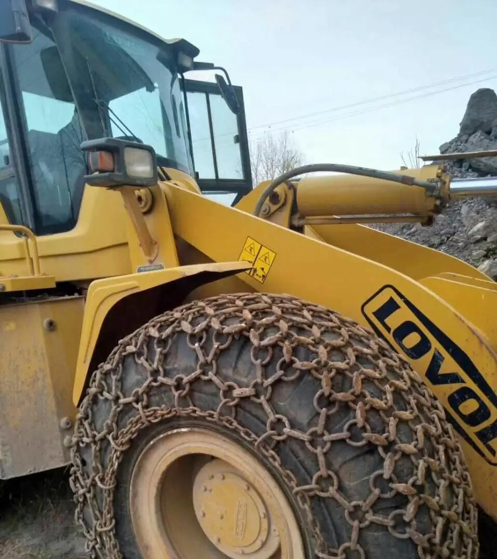 Used Foton Lovol 5 ton wheel loader FL958G wheel loader price for sale ...