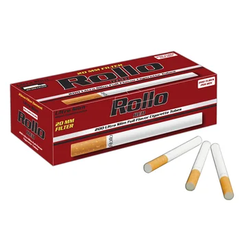 Premium And High Quality Ultra Slim Cigarette Filter Tubes Rollo Red ...