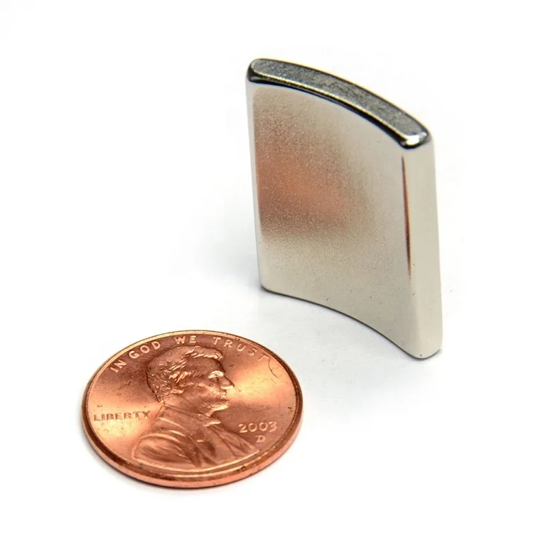 Customized Shaped Sector Rare Earth Ndfeb Permanent N52 Curved Arc ...