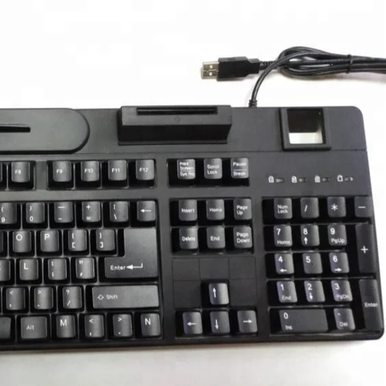 Mechanical Keyboard with Card Reader - Full Biometric Integration