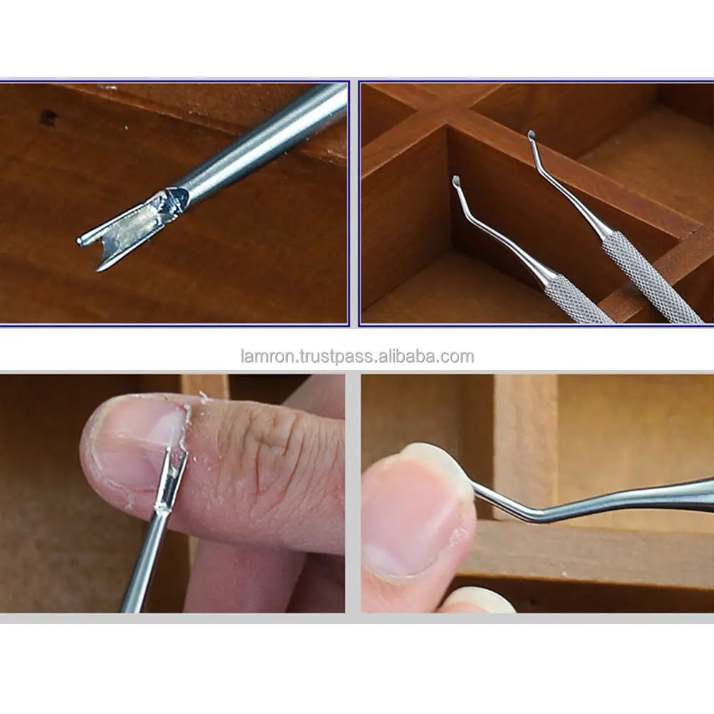 Spoon Pushers 2 Pieces Dead Skin Removers Manicure Pedicure Nail Art ...