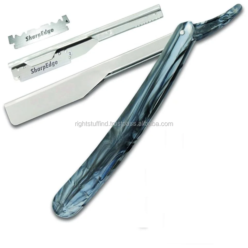 Professional Barber Straight Cut Throat Salon Shaving Razor Quality ...