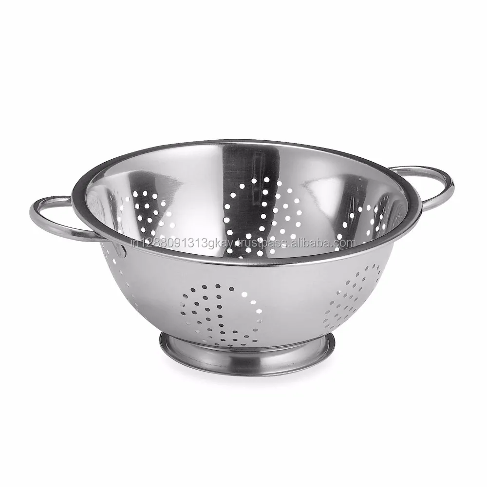 Alibaba.com: Wholesale stainless steel colander with small hole design ...