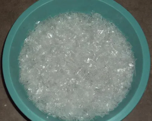 Fiber Grade PET Flakes/ Polyethylene Terephthalate Plastic Granules Raw ...