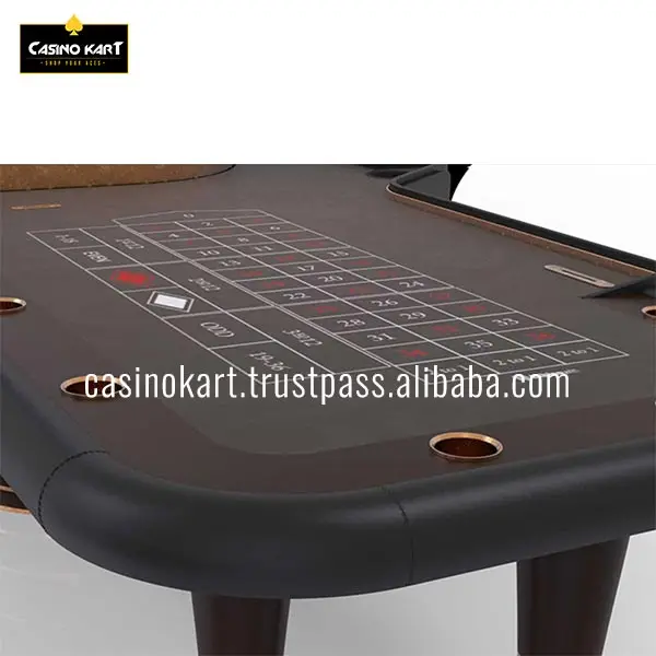 Modern Luxury Custom Roulette Table - Casino Quality