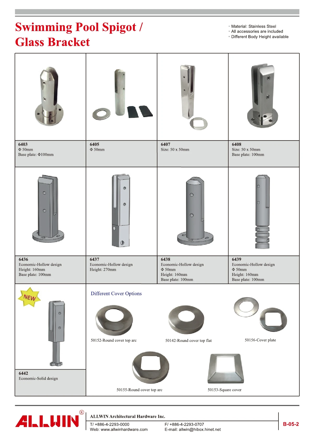 Stainless Steel Swimming Pool Glass Fence Spigot| Alibaba.com