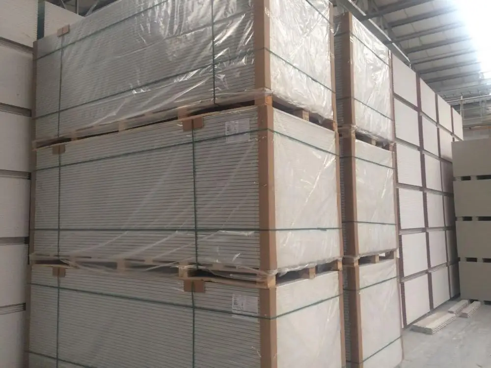12.5mm Drywall Fireproof Gypsum Board for Interior Walls