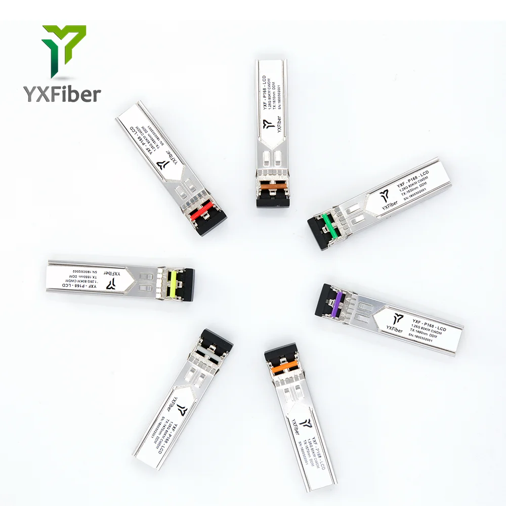 Fiber Single Mode Sfp 1g 1.25g Bidi Sfp Tx-1310nm /rx-1550nm 20km Ddm Transceiver Module For ...